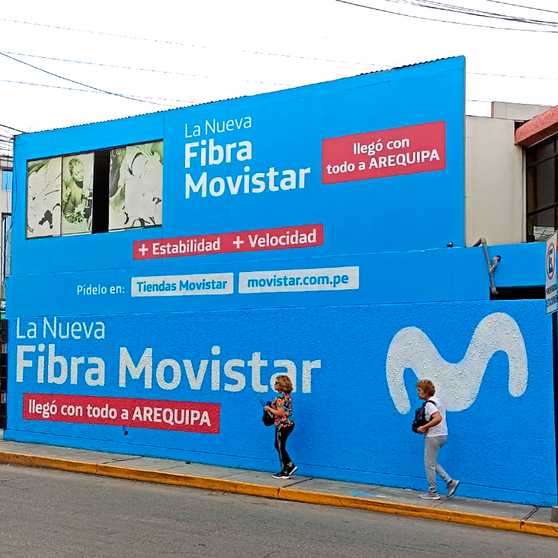 Pintado de Paredes Publicitarias - Mira Publicidad